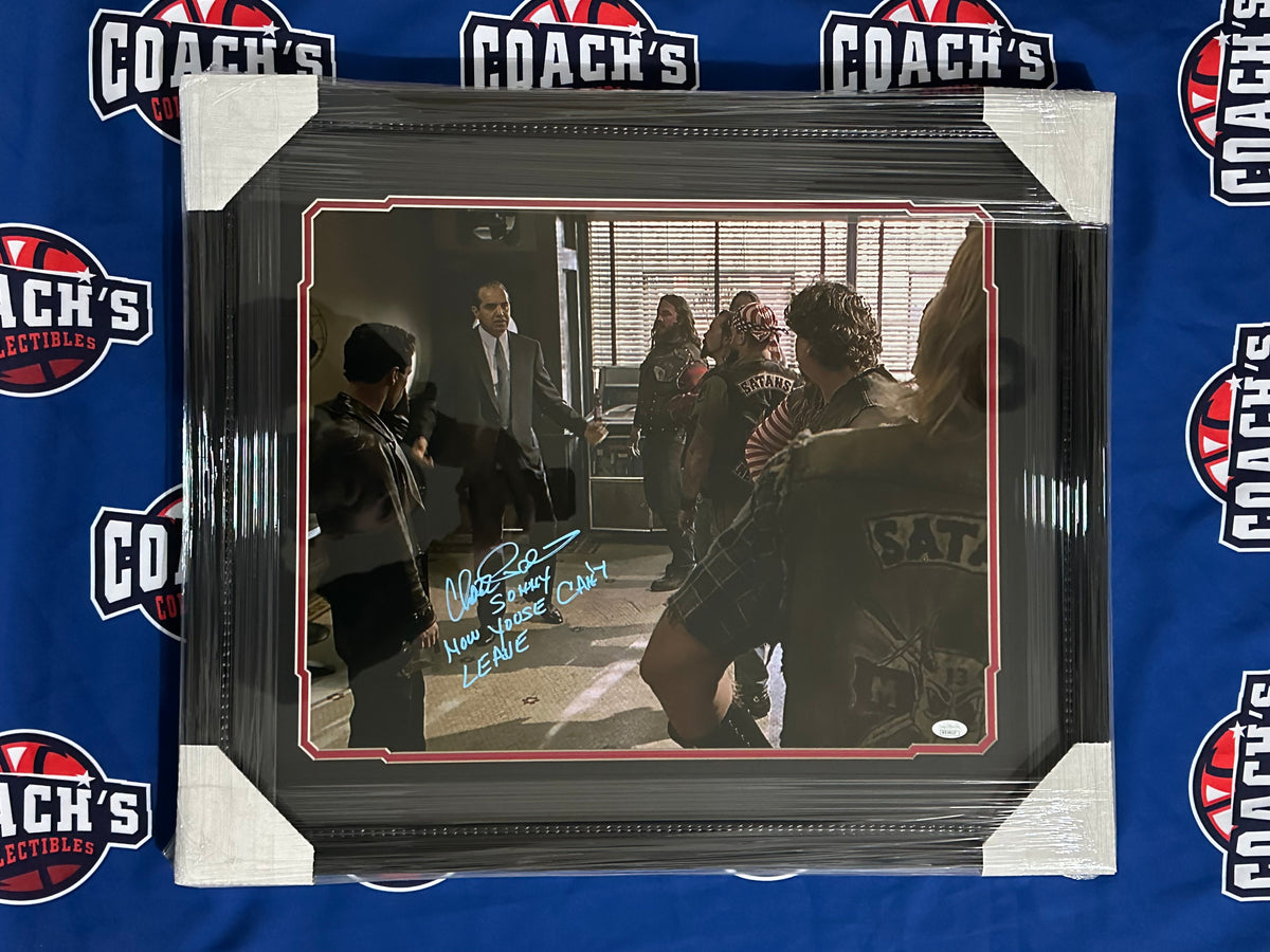 FRAMED Chazz Palminteri Autographed 16x20 A Bronx Tale Bar Scene Photo ...